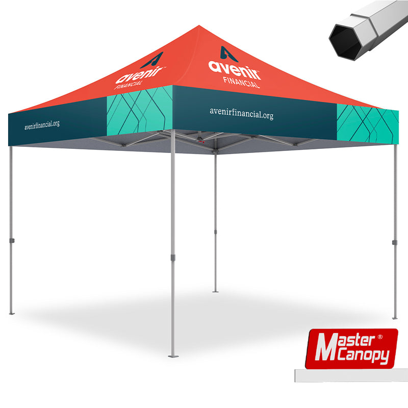 Premium+Series- Custom 10x10 Heavy Duty Pop-up Personalized Canopy Ten ...