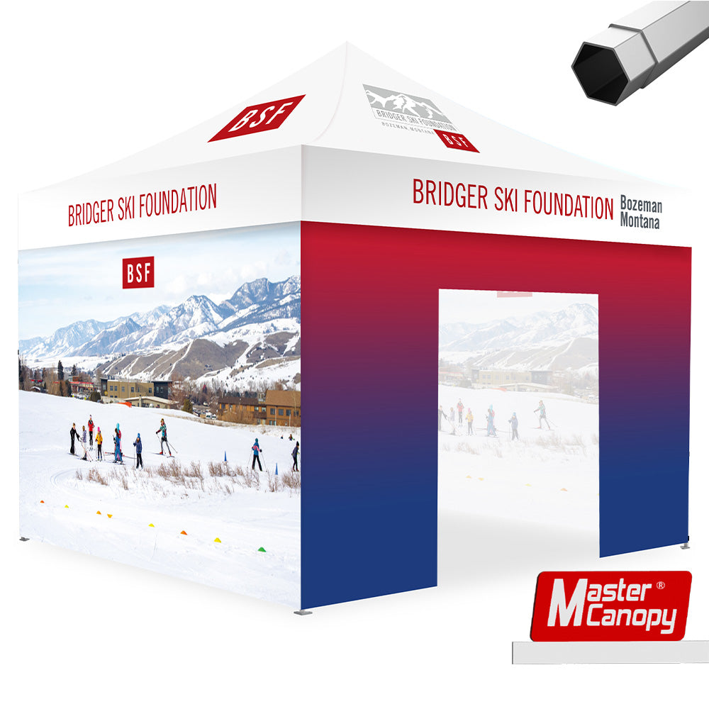 Premium+Series- Custom 10x10 Heavy Duty Pop-up Personalized Canopy Ten ...