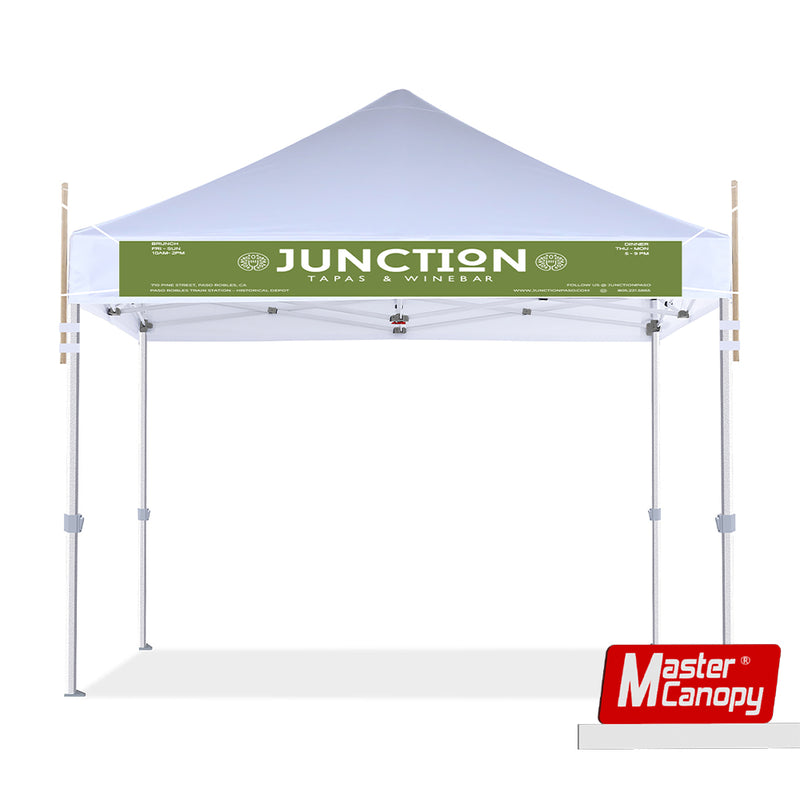Custom Canopy Banner | MasterCanopy