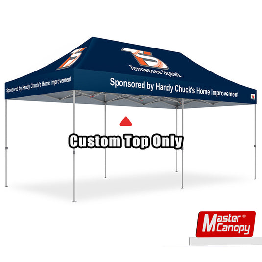 Custom Pop Up Canopy Top Only 8x8/10x10/10x15/10x20 | MasterCanopy