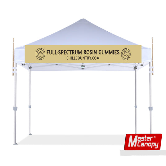 Custom Canopy Banner | MasterCanopy
