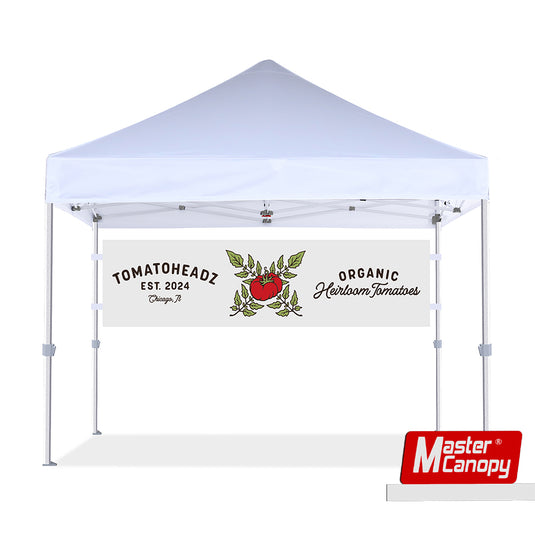 Custom Canopy Banner | MasterCanopy