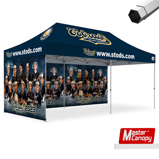 Premium+Series- Custom 10x20 Heavy Duty Pop-up Personalized Canopy Ten ...