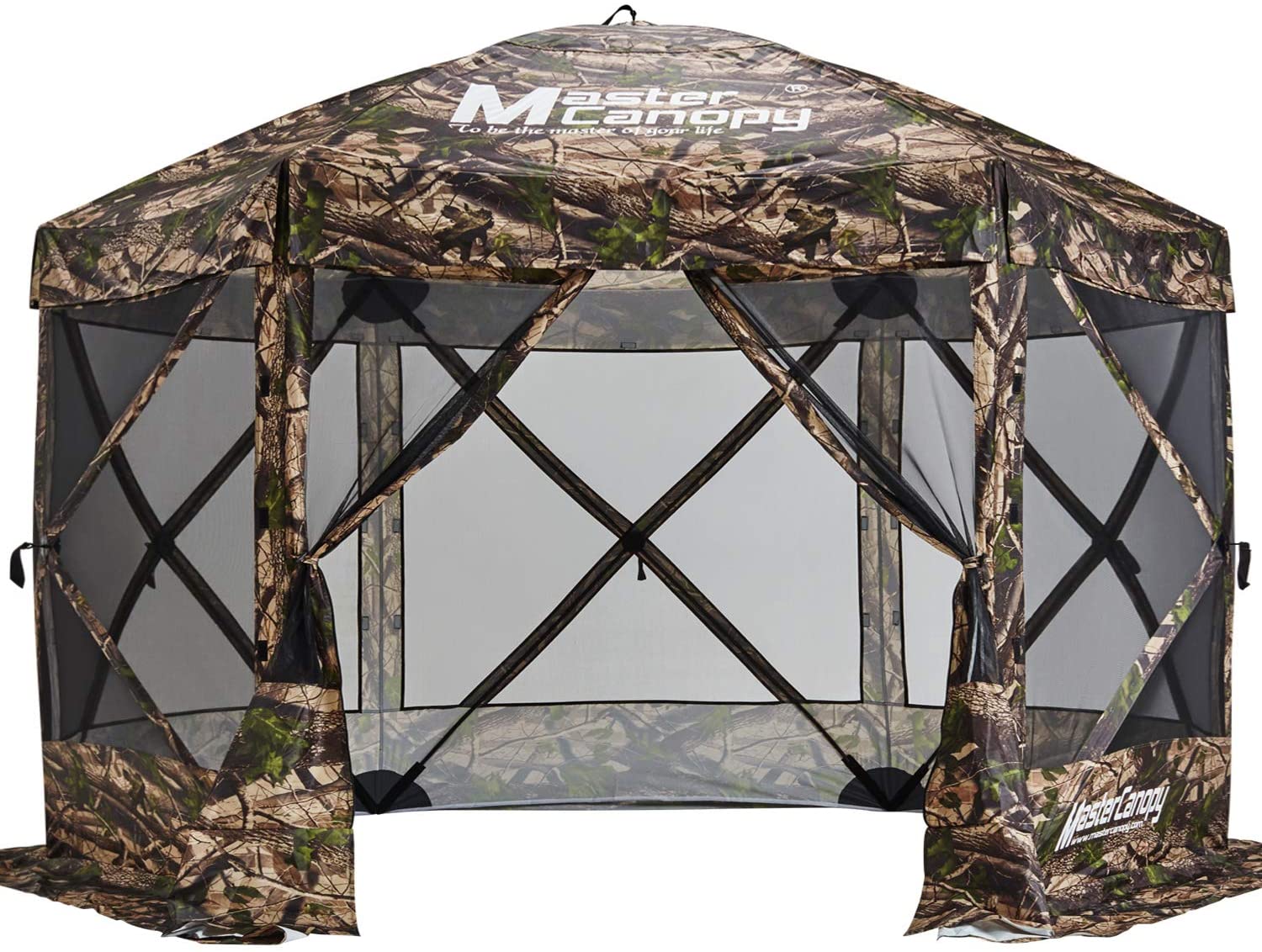 6x6/10x10/12x12/12.5x12.5 Portable Screen House Room Pop up Gazebo Out ...